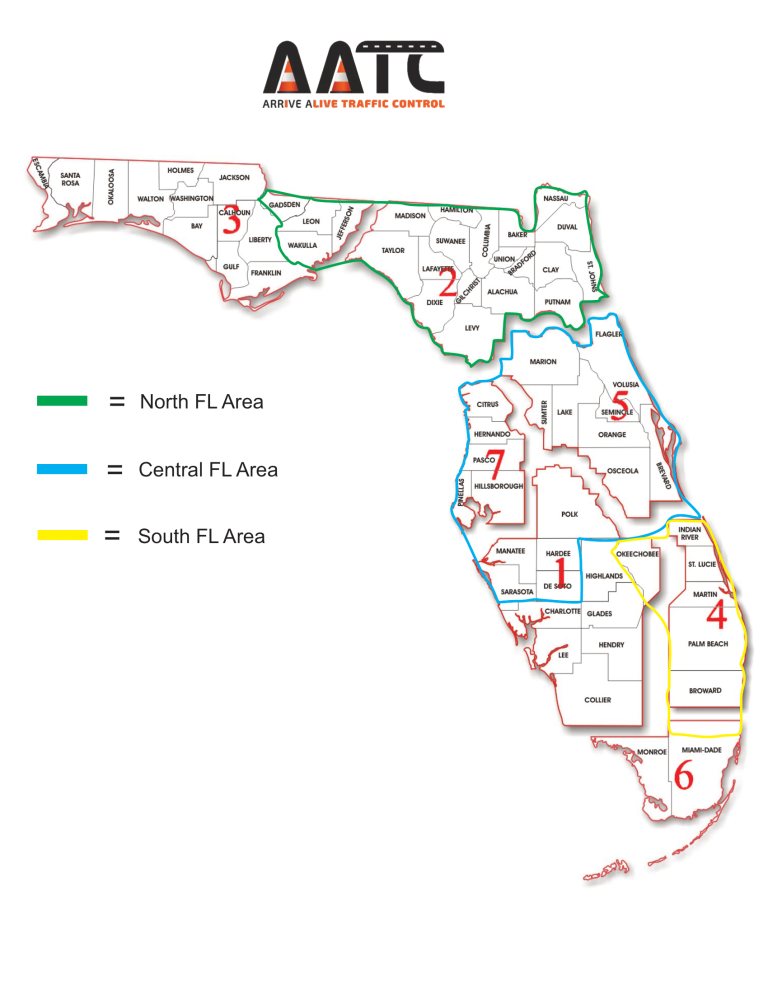 Locations & Services – Arrive Alive Traffic Control